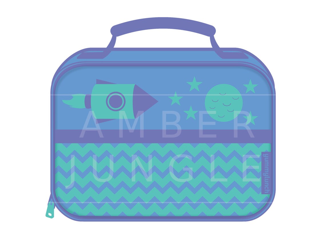 Lunch Box Clipart - Instant Download! Soft Cloth Lunchbox Clip Art ...