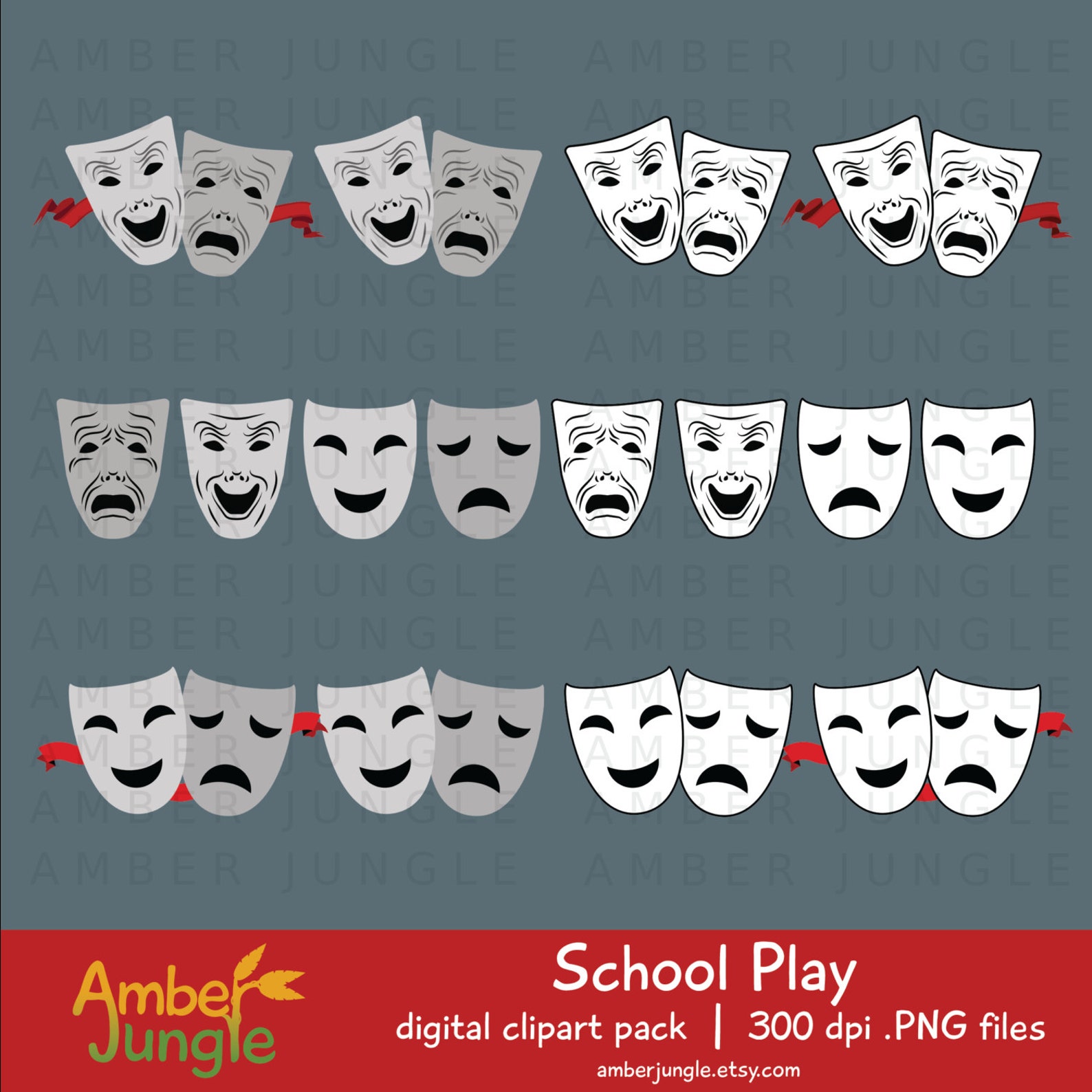 School Play Clipart - Theater/theatre Rehearsal Clip Art, Drama Class ...