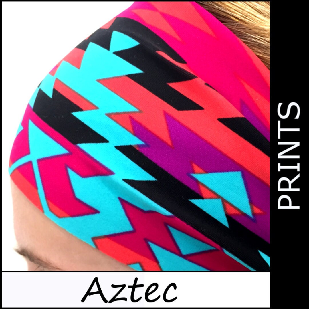 Headbands Native Pattern Aztec Workouts Fashion Women Girls [aztec] - Etsy