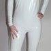 Back Zipper smooth Front Catsuit Shown in Stretch Gloss - Etsy