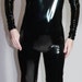 Back Zipper Smooth Front Catsuit Shown In Stretch Gloss - Etsy