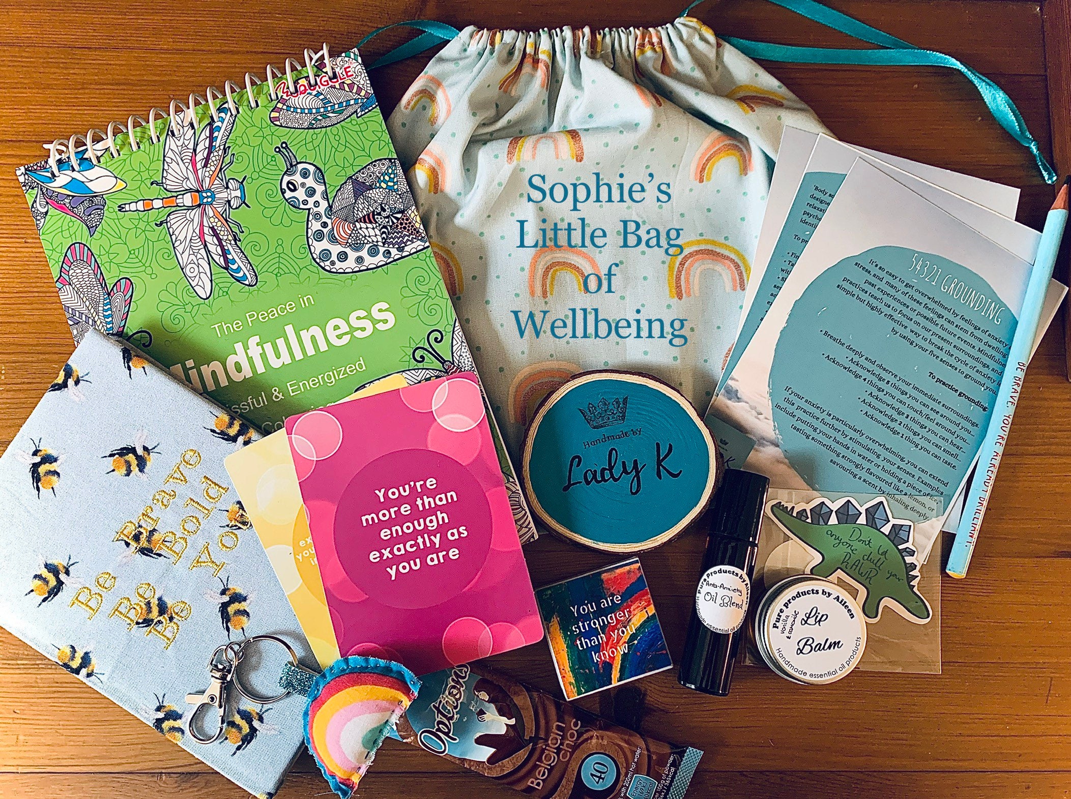 TEENAGE ANXIETY WELLBEING Gift Box Personalised Teen Little - Etsy ...