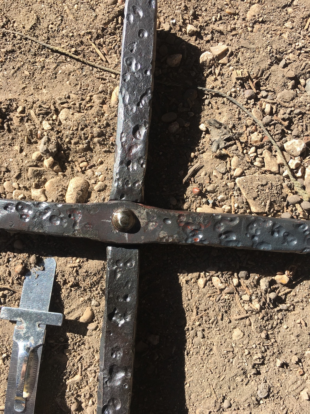 Cross, Handforged Medium Size Cross. 7”X 10” - Etsy