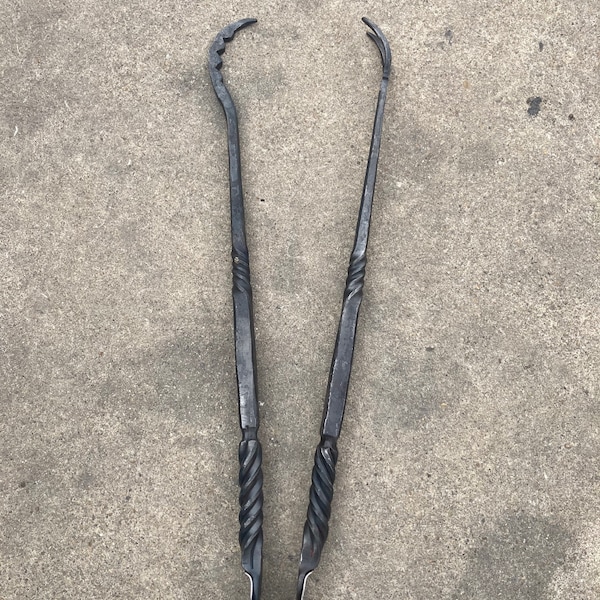 Fire Tongs - Etsy