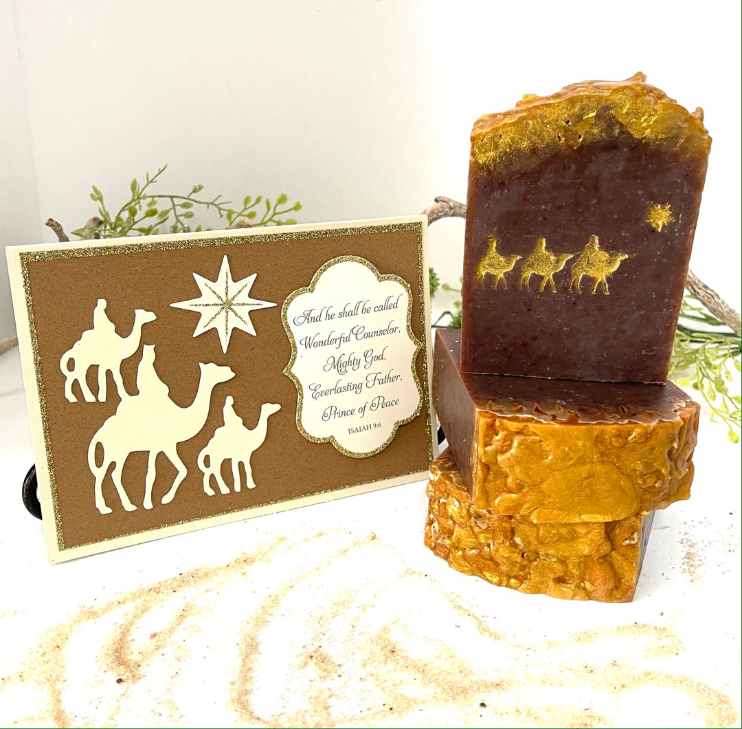 Three Wise Men Soap. Card Shown Included With Each Soap Purchased. - Etsy