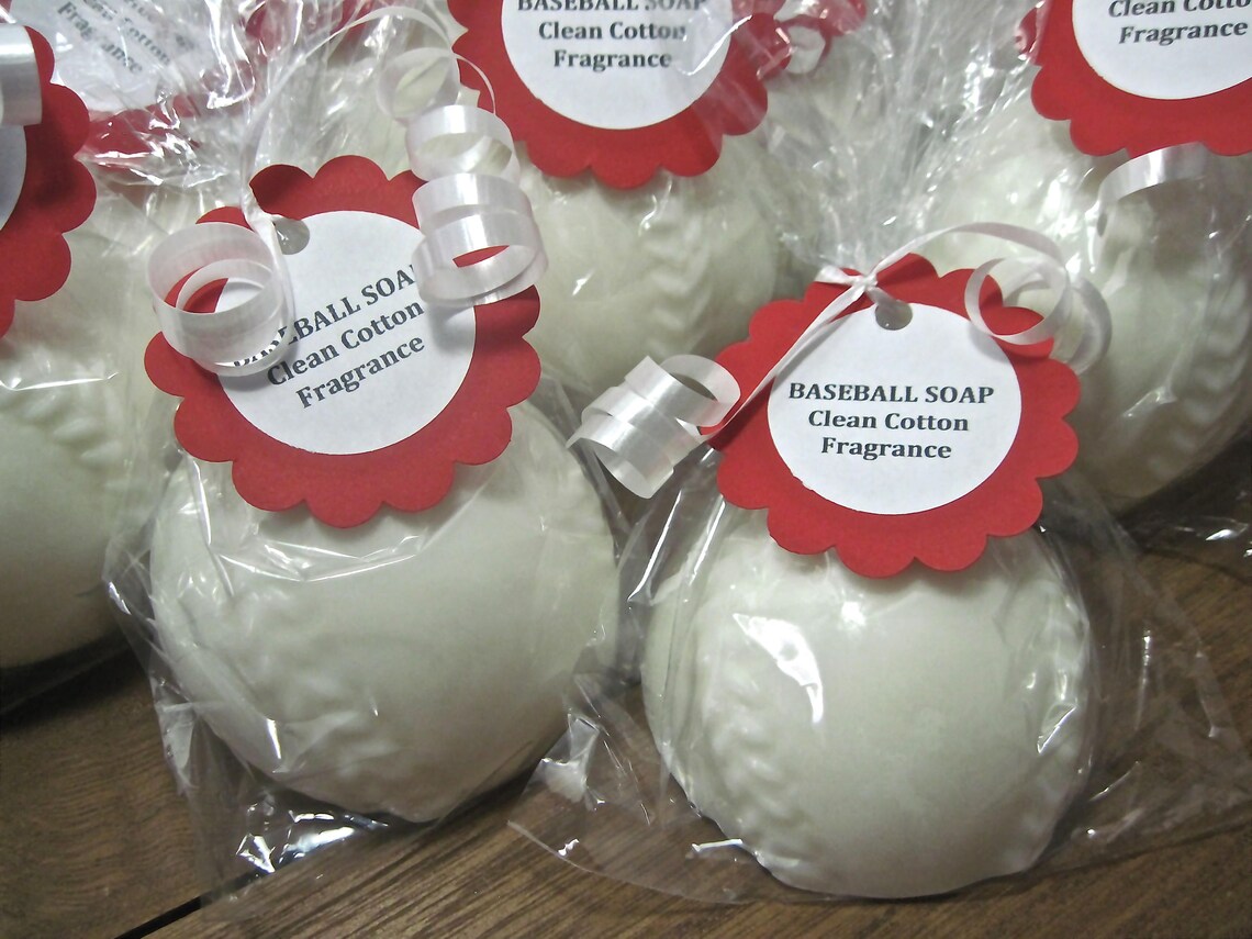 Baseball Soap Scented With Clean Cotton Fragrance - Etsy