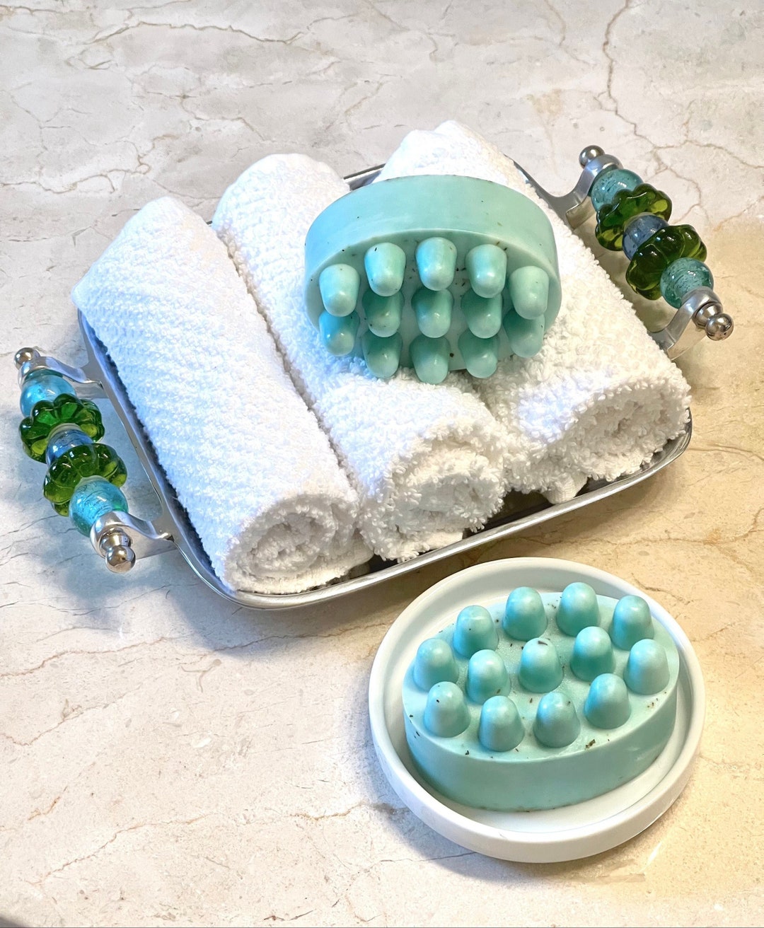 Eucalyptus and Mint Essential Oil Massage Bar. - Etsy