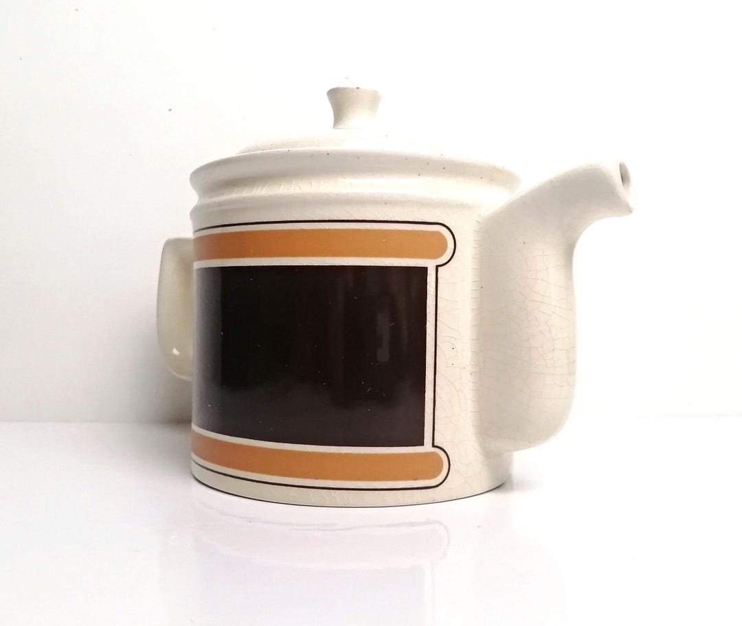 Arthur Wood ~ Retro MCM Teapot - Etsy