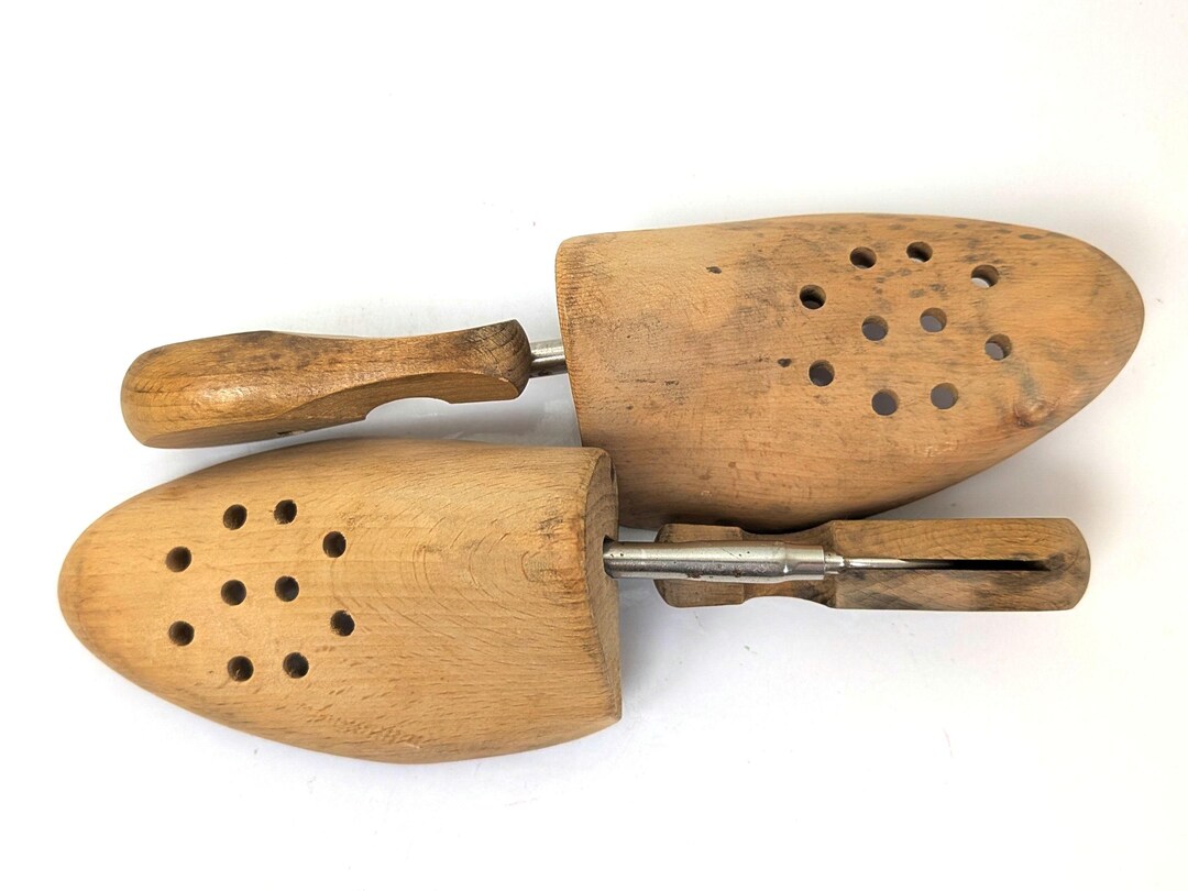 Antique Wooden Shoe Stretcher ~ Cobbler Tree ~ Size 10 ~ West Germany ...