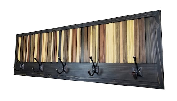 Reclaimed Wood Wall Mounted Coat Rack – Tradingbasis