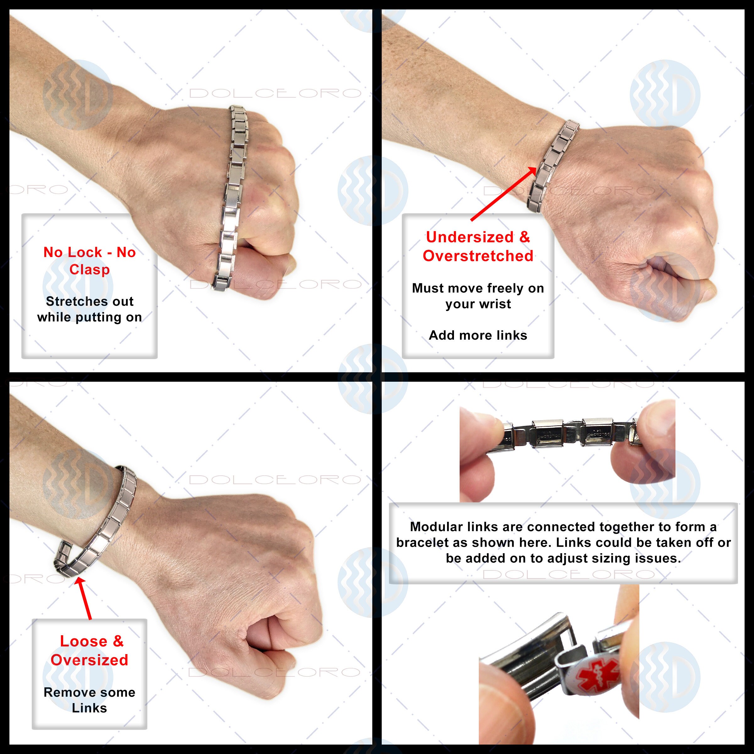 Personalized Charm Link With Names Birthday Anniversary | Etsy