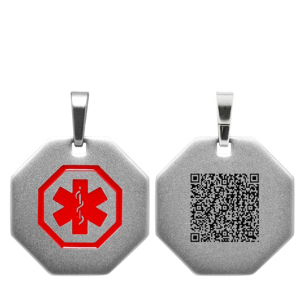 Medical Id Necklace - Etsy