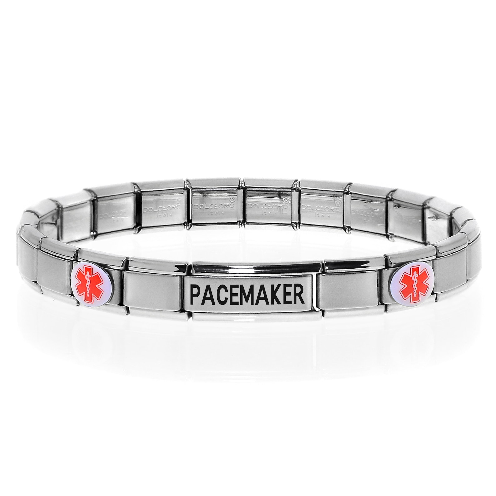 PACEMAKER - Medical Alert ID Charm Bracelet, Heart Patients - Dolceoro ...
