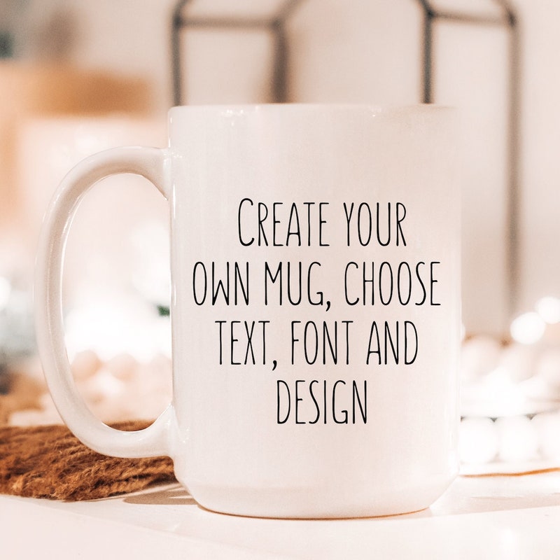 Custom Mug - Etsy