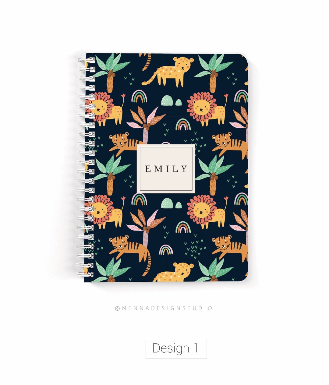 Spiral Notebook,custom Notebook,kids Notebook,personalized Notebook ...