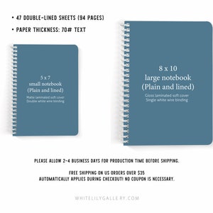 Create Your Own Notebook, Notebook Custom Design, Spiral Notebook ...