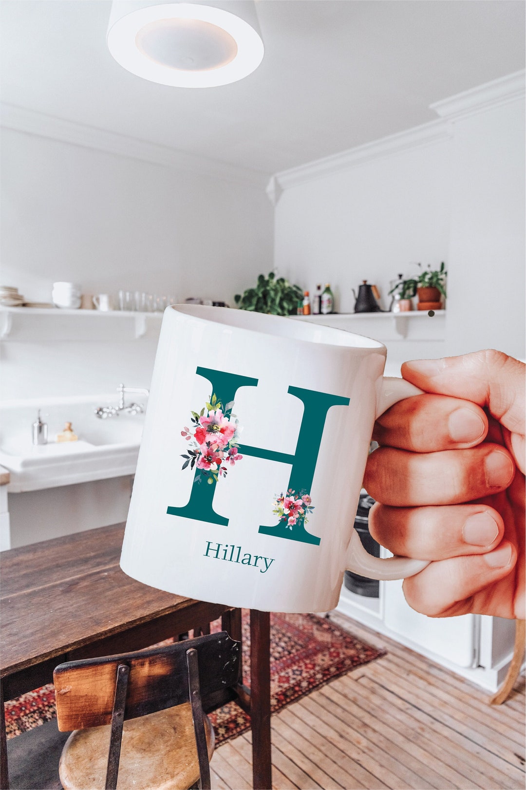 Letter Mug, Initial Mug, Personalized Name Mug, Custom Name Mug ...