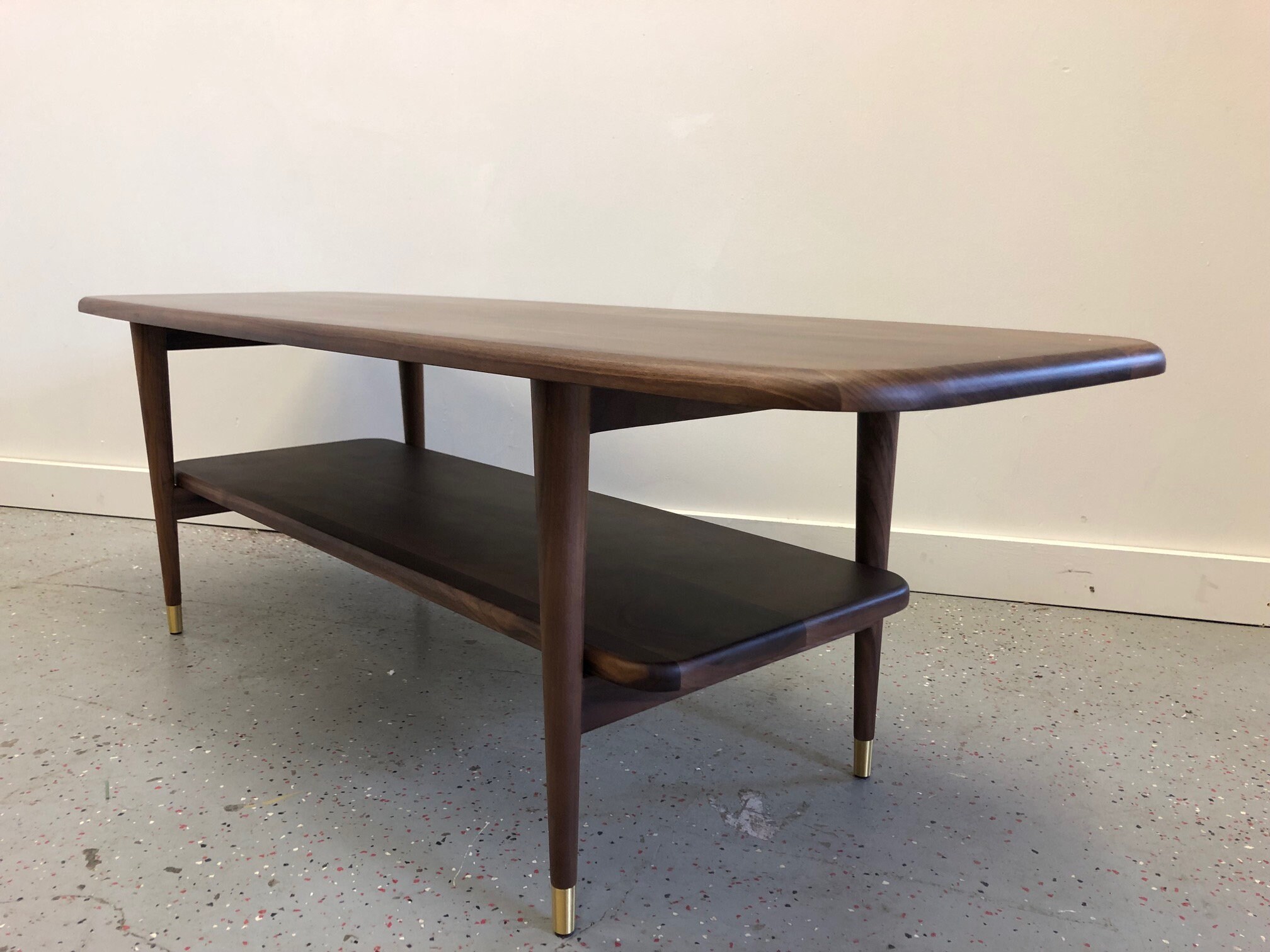 Wonderful Solid Walnut Coffee Table | Etsy