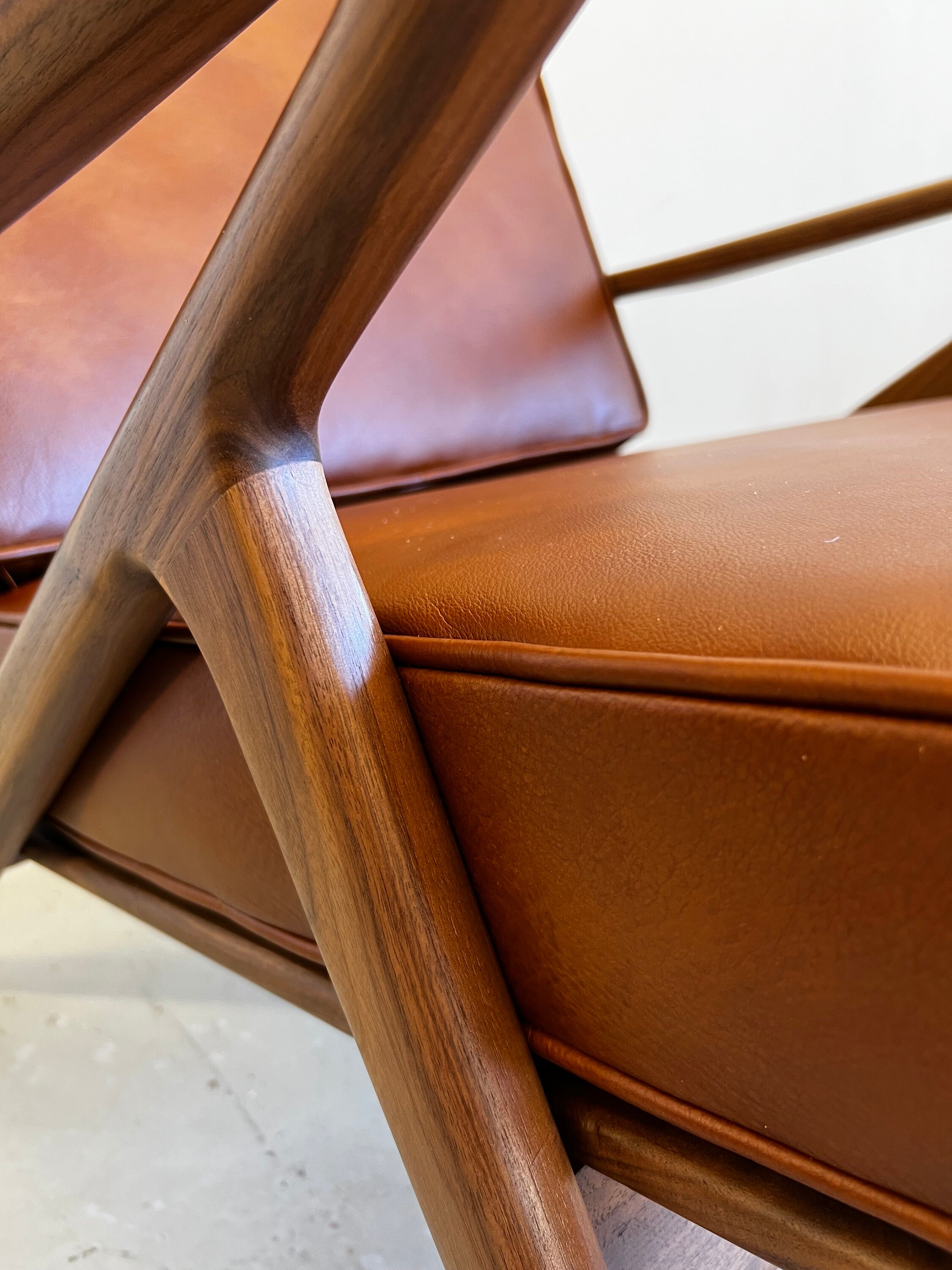 Amazing Handmade Solid Walnut Z Chair in Hand-finished Full - Etsy