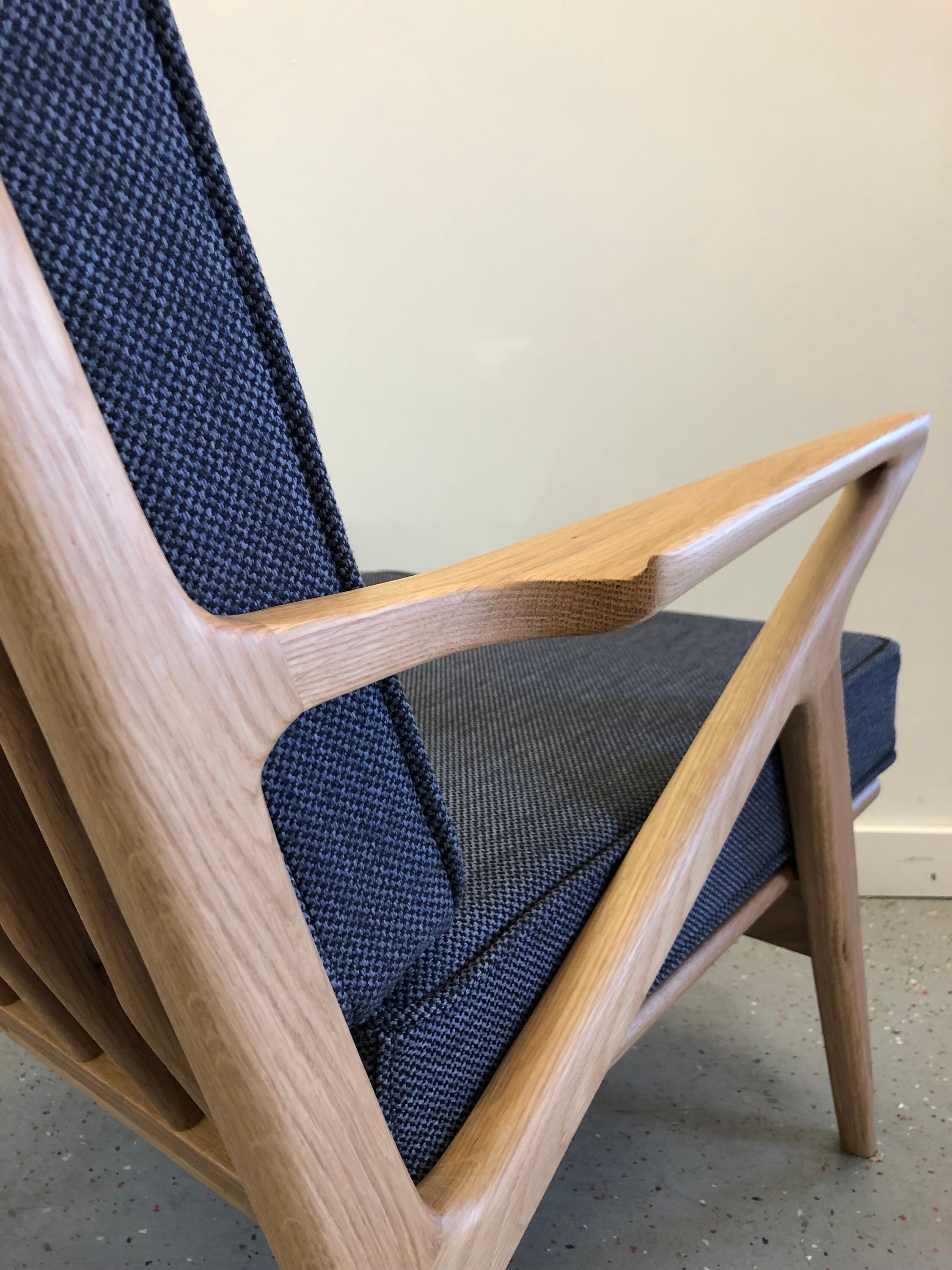 Handmade Oak Z Chair | Etsy