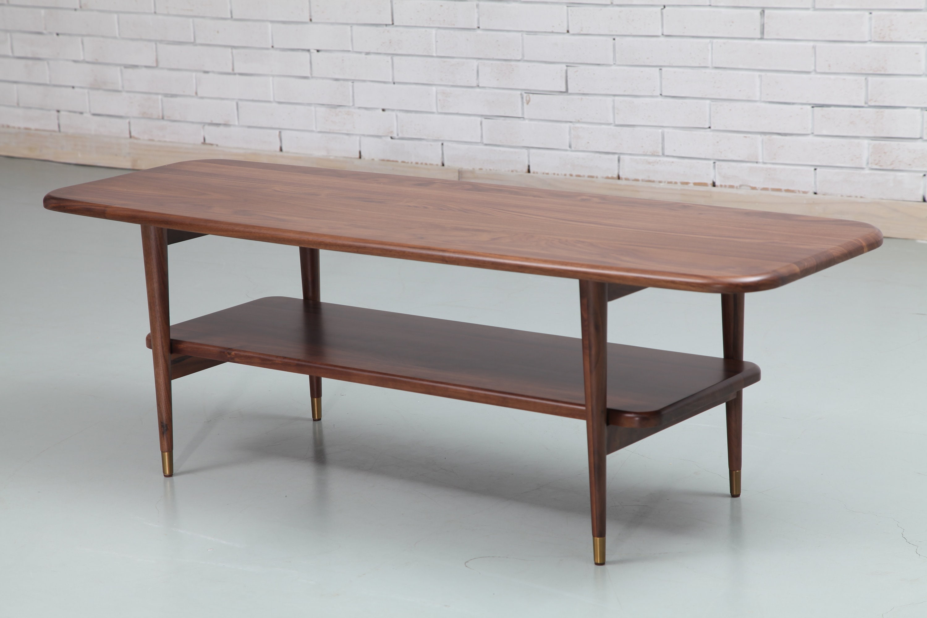 Wonderful Solid Walnut Coffee Table | Etsy