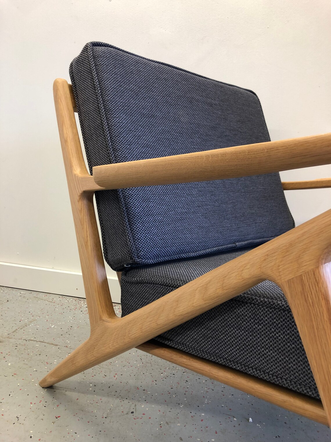 Handmade Oak Z Chair | Etsy