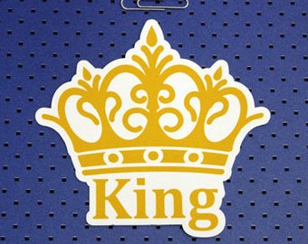 Prince Crown Bumper Sticker | Etsy