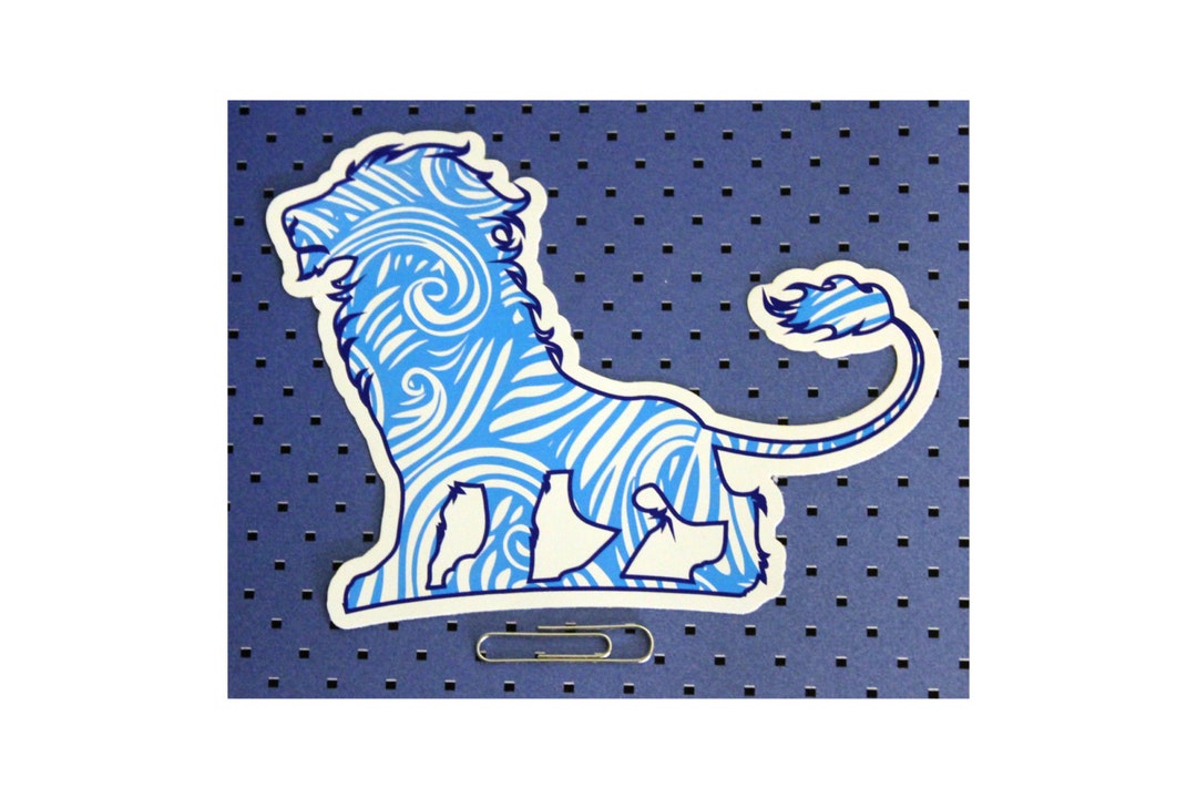 Lion Bumper Sticker - Etsy