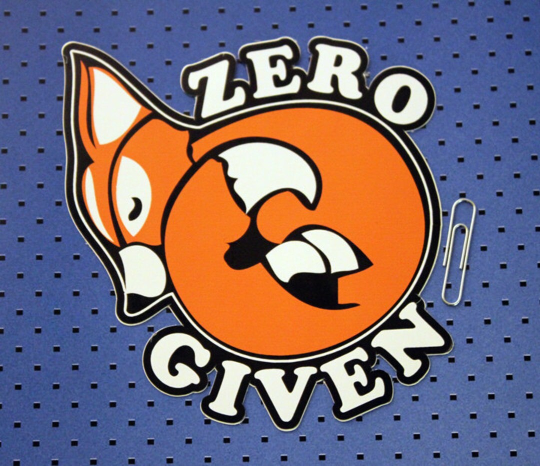 Zero Fox Given Bumper Sticker - Etsy