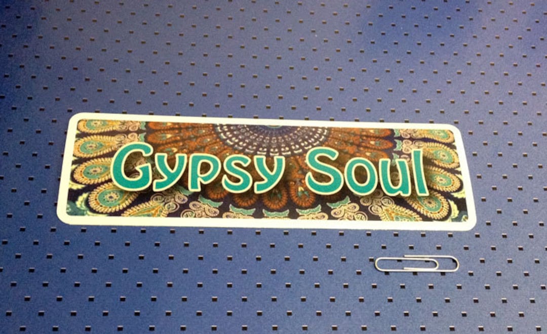 Gypsy Soul Bumper Sticker - Etsy
