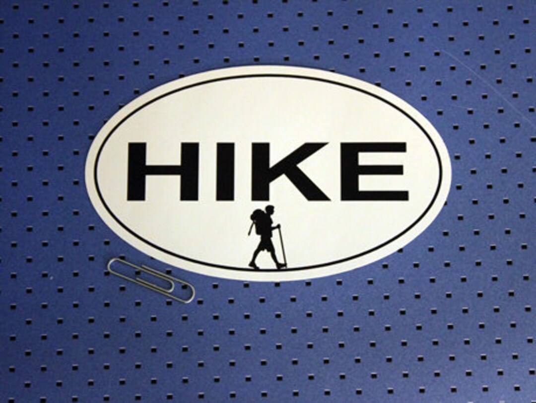 Hike Bumper Sticker - Etsy