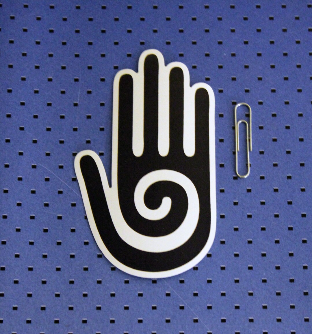 Hopi Healer's Hand - Reiki Healing Hand Bumper Sticker - Etsy