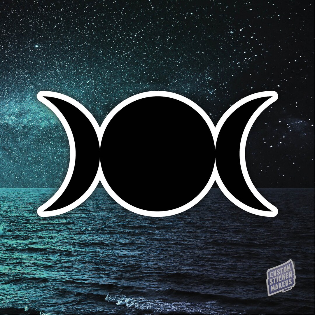 Moon Phases Bumper Sticker - Etsy