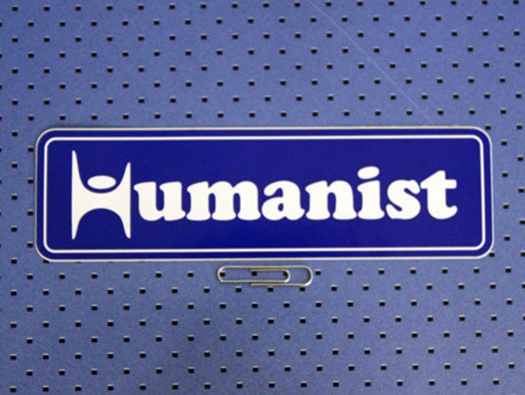 Humanist Bumper Sticker - Etsy