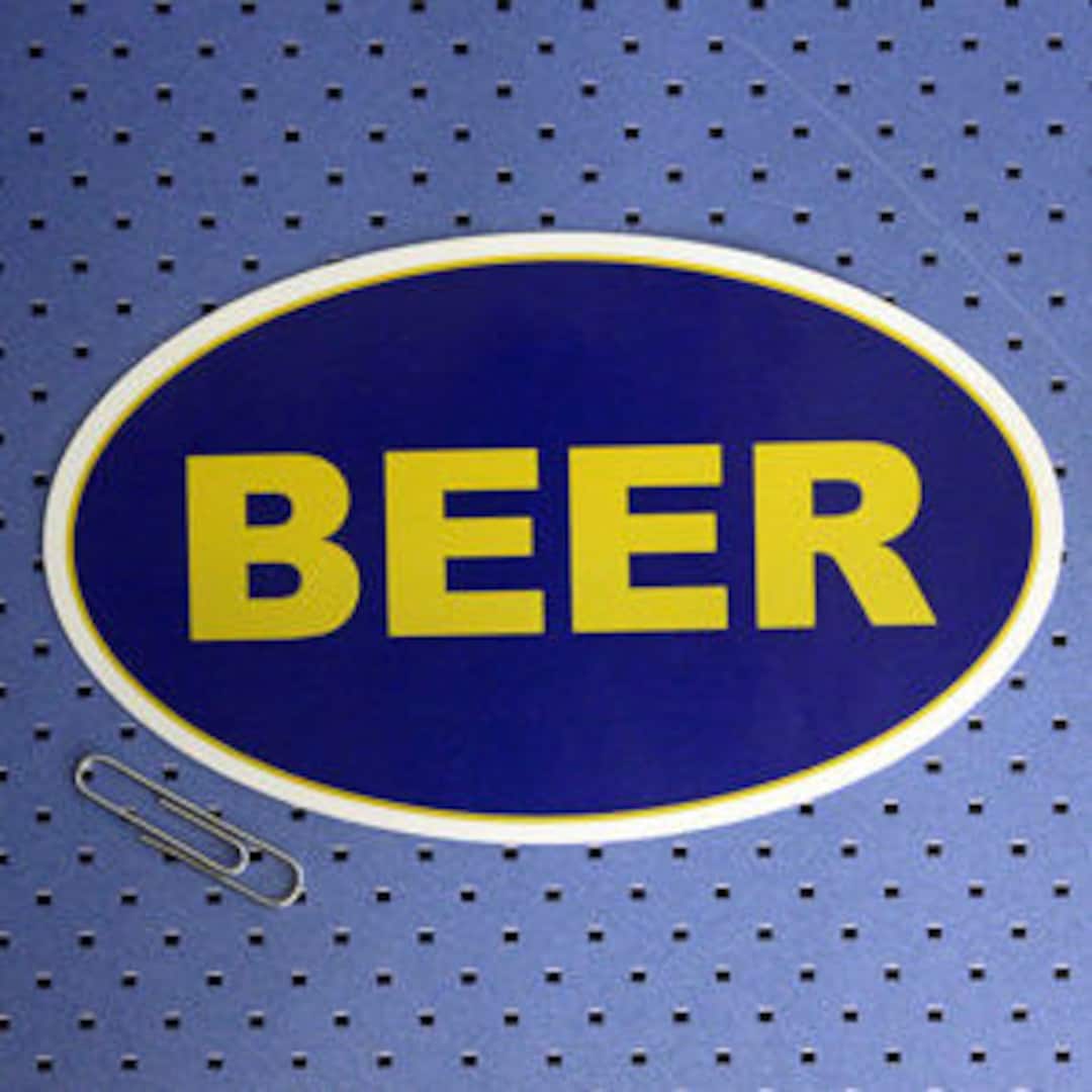 Beer Bumper Sticker - Etsy