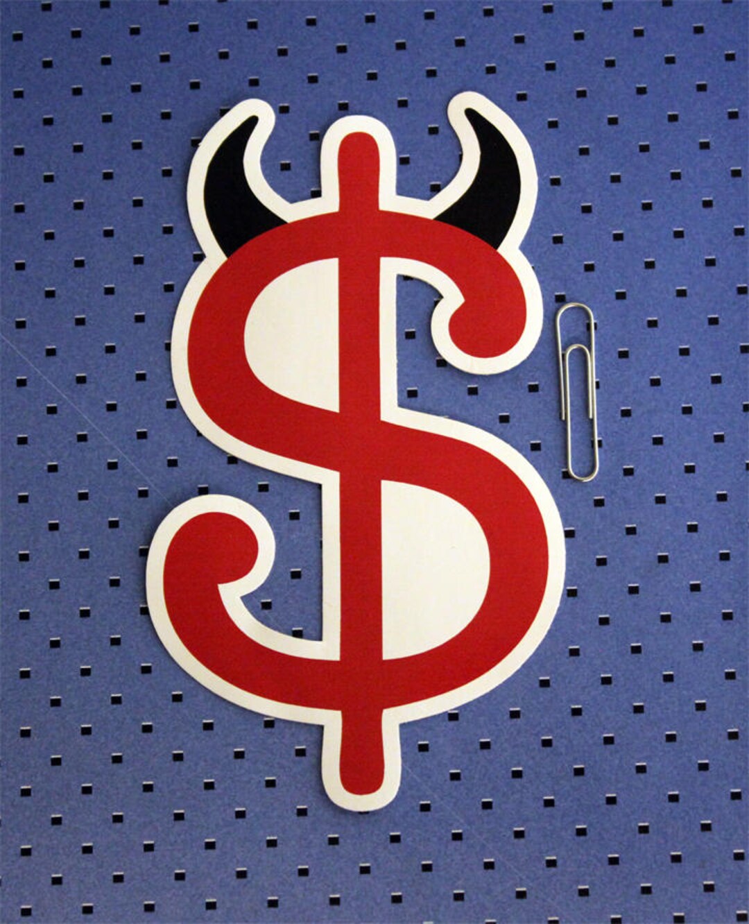 Evil Dollar Bumper Sticker - Etsy
