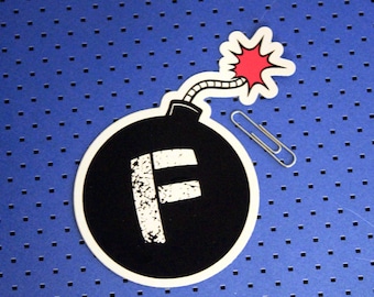 Keep Calm and Drop F-bombs Bumper Sticker - Etsy