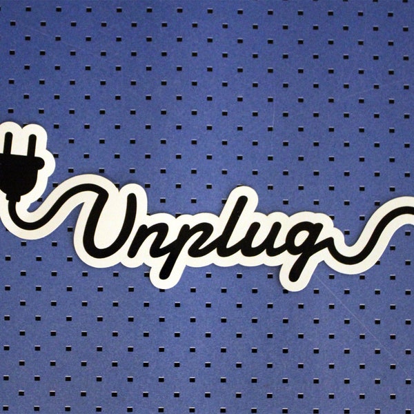 Unplug - Etsy