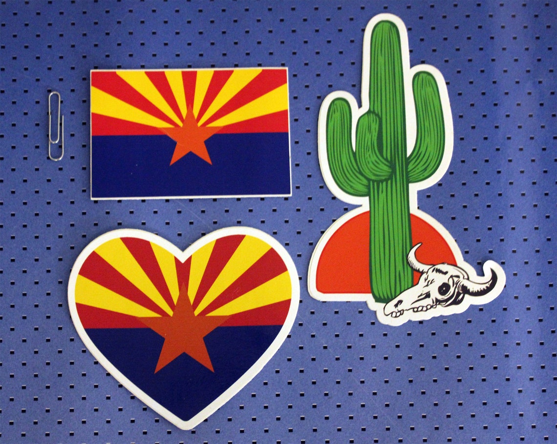 Arizona Sticker Set - Etsy