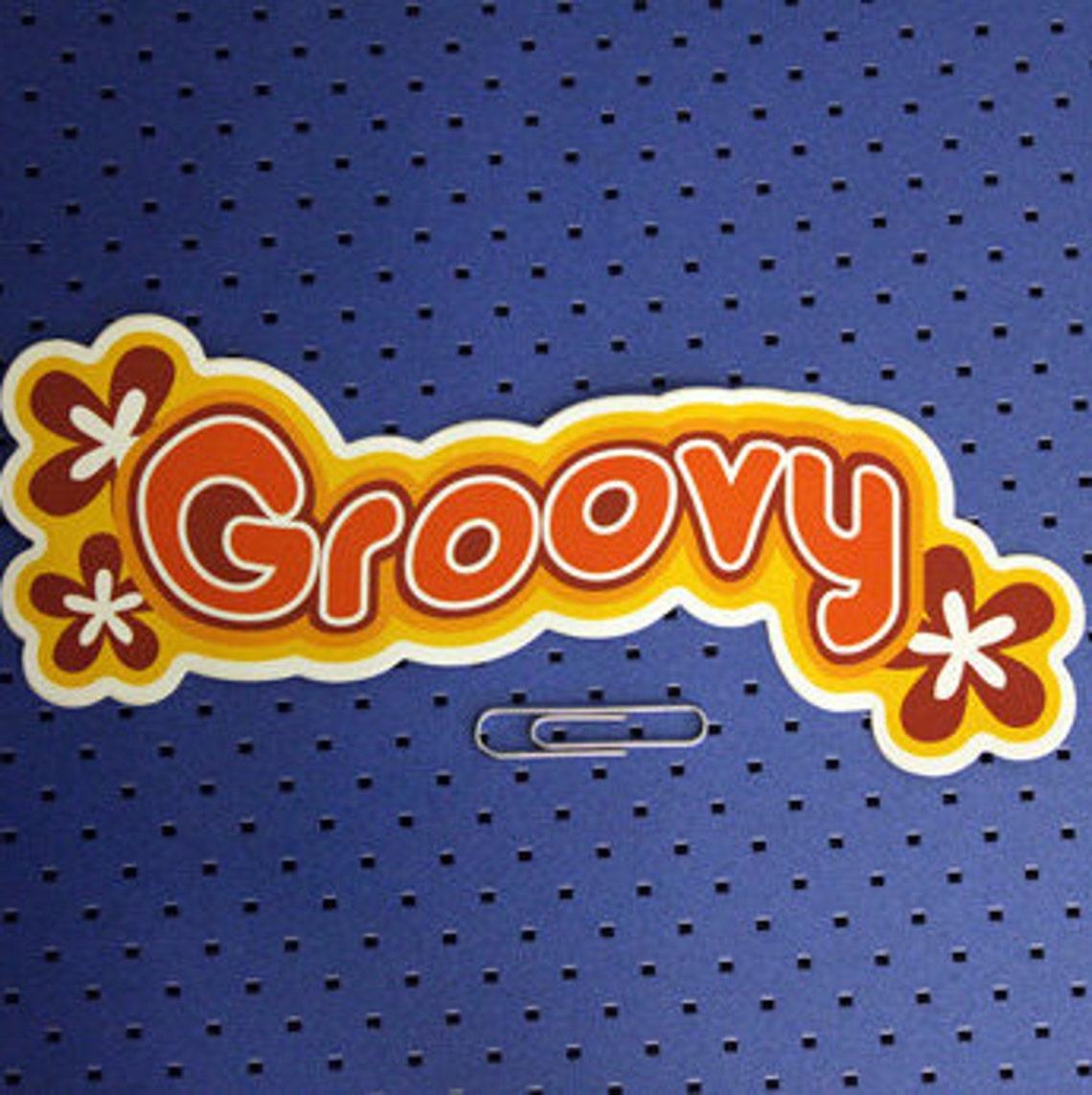 Groovy Bumper Sticker | Etsy
