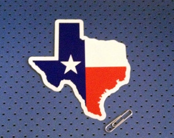 Texas Shape Sticker | Etsy