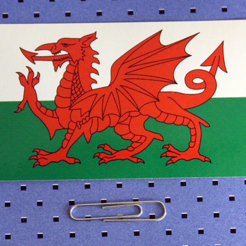 Welsh Flag - Etsy