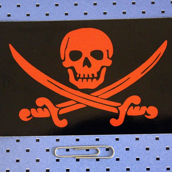 Jolly Roger Stickers - Etsy