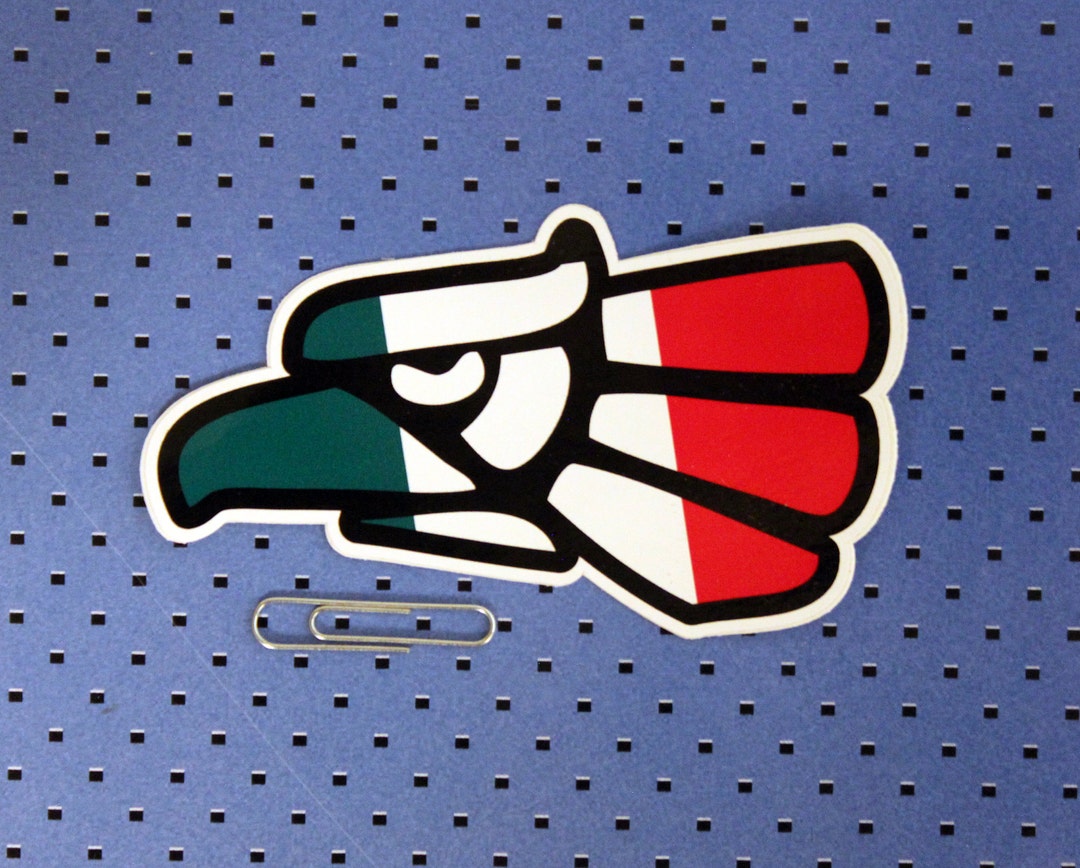 Mexican Eagle Flag Bumper Sticker - Etsy