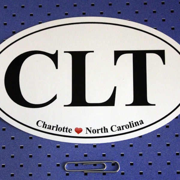 Charlotte Nc Sticker - Etsy