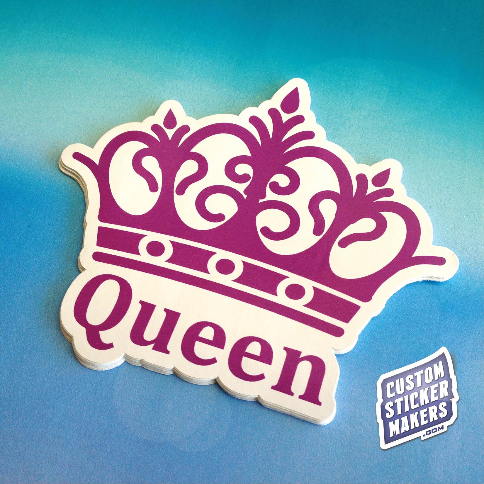 Queen Crown Bumper Sticker | Etsy