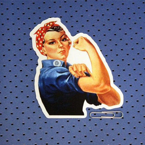 Rosie the Riveter Sticker / Bumper Sticker / Vinyl Sticker / - Etsy