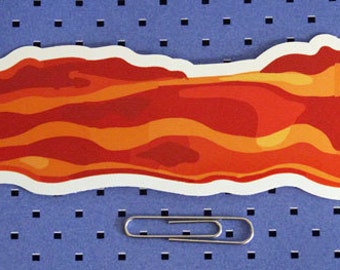 Bacon Sticker | Etsy
