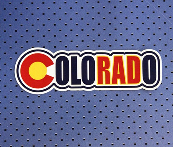 Colorado Bumper Sticker | Etsy