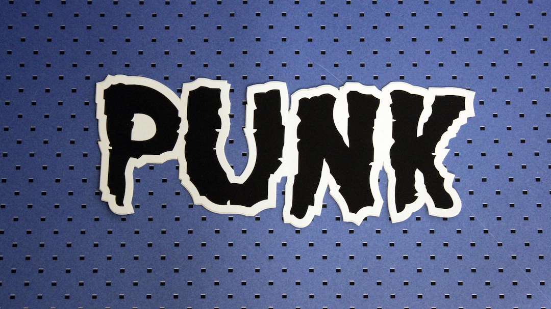 Punk Bumper Sticker - Etsy